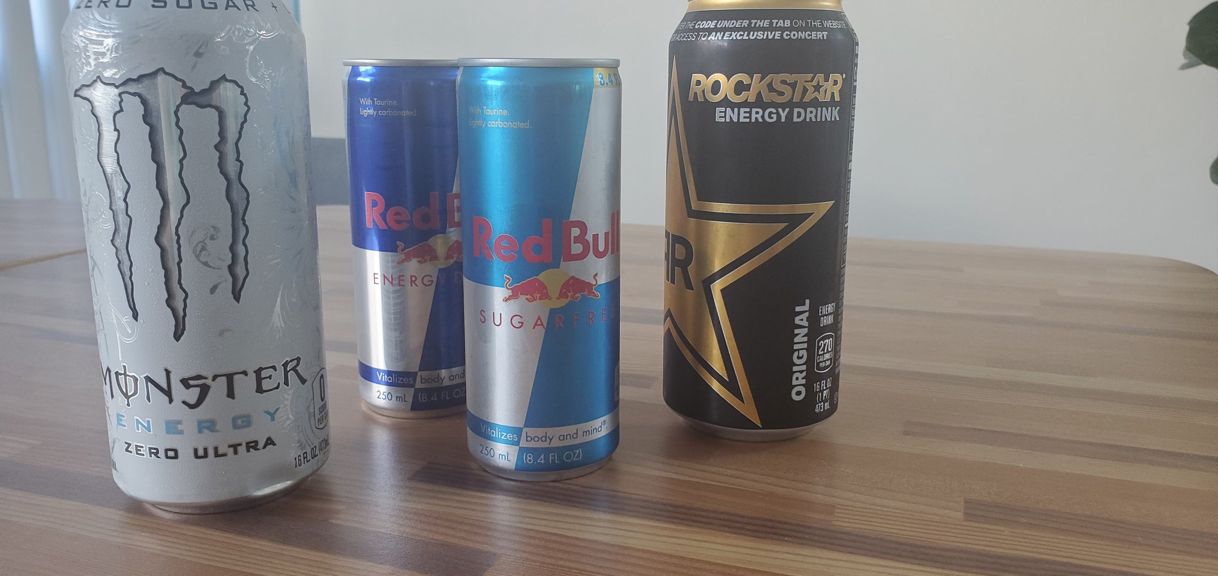 Red Bull And Rockstar Logos